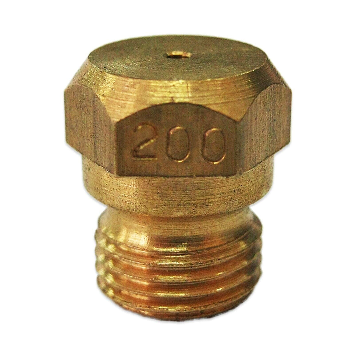M8 x 0.75 GAS INJECTOR NOZZLE JET ORIFICE SIZE 2.00MM LPG NATURAL GAS ...