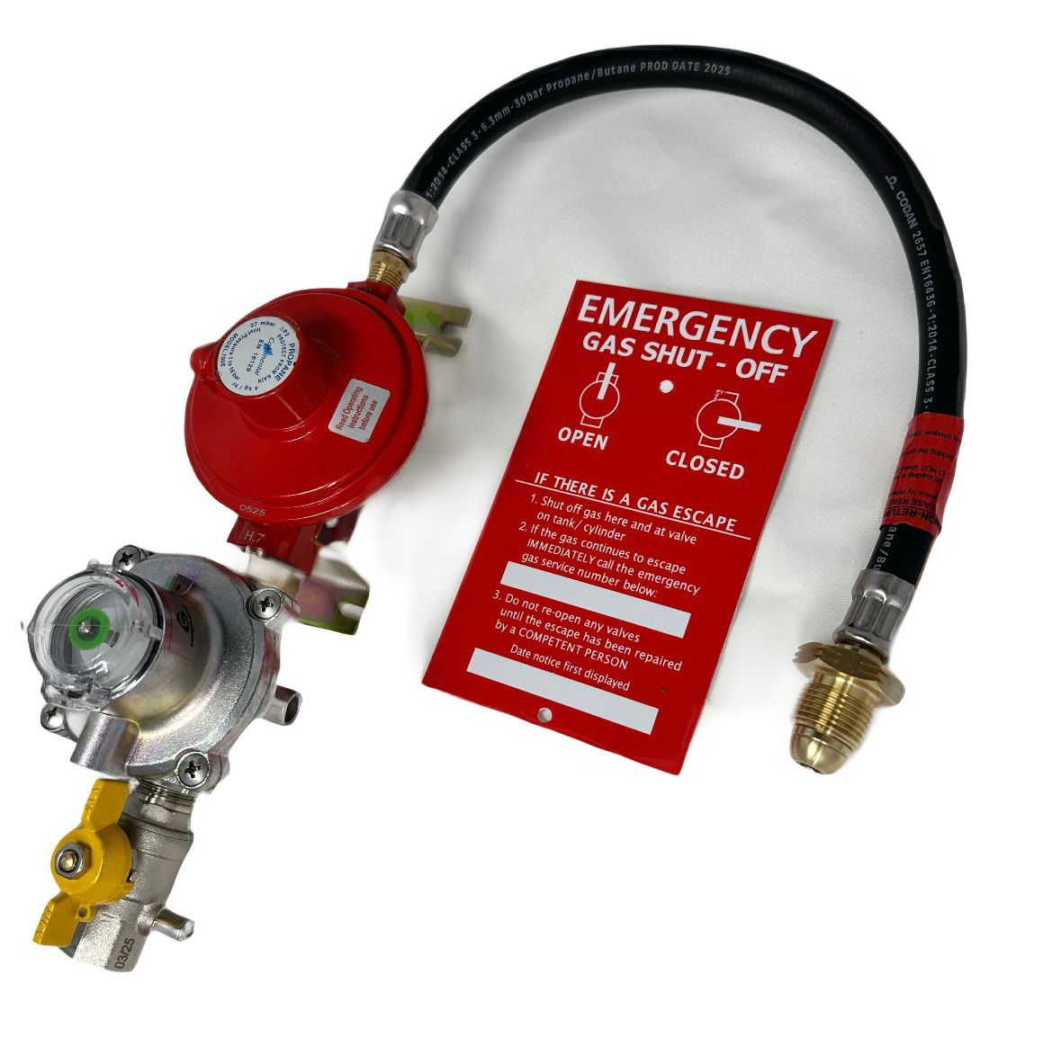 Single OPSO Propane Regulator Kit With POL Pigtail – tezlagasproducts