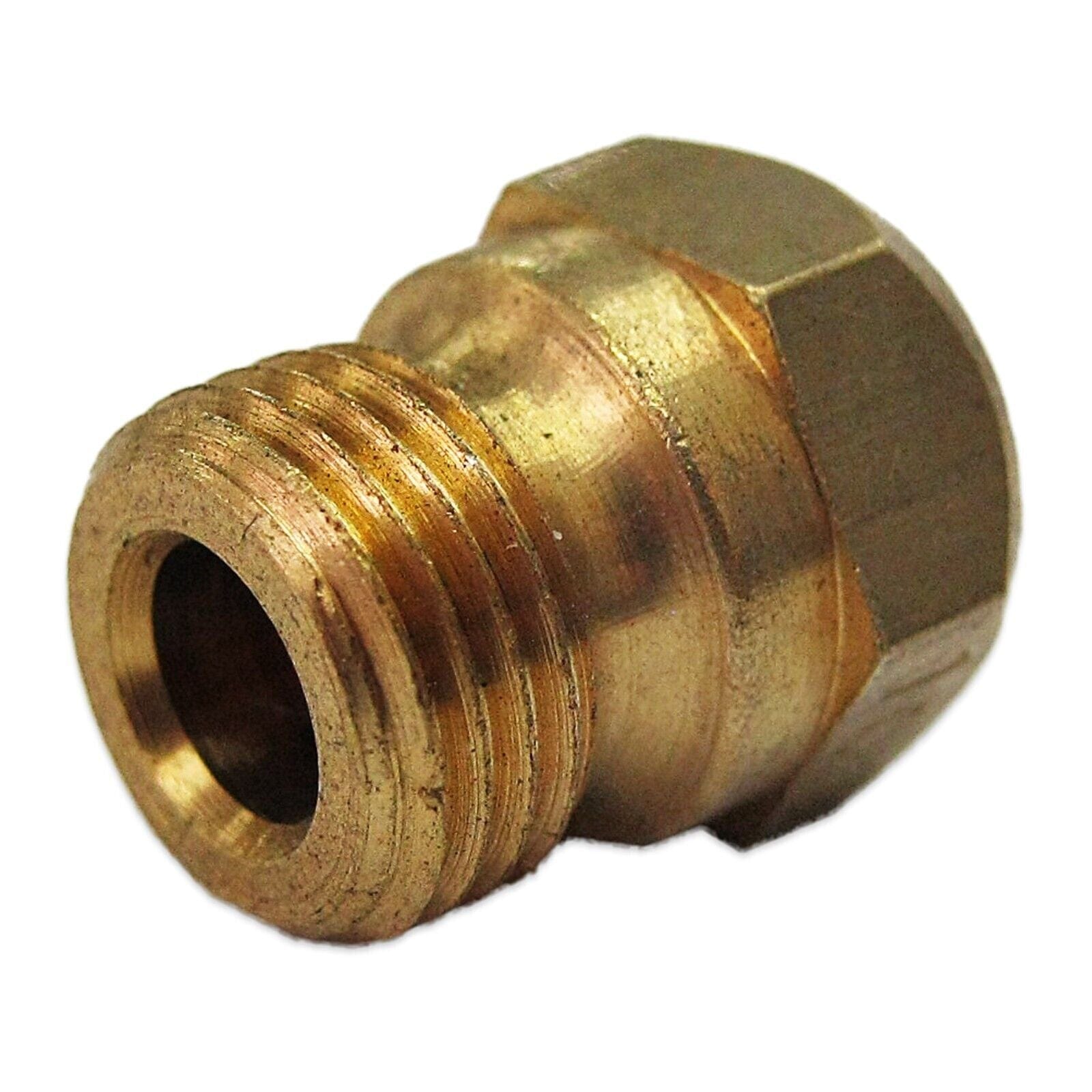 M8 x 0.75 GAS INJECTOR NOZZLE JET ORIFICE SIZE 1.25MM LPG NATURAL GAS ...