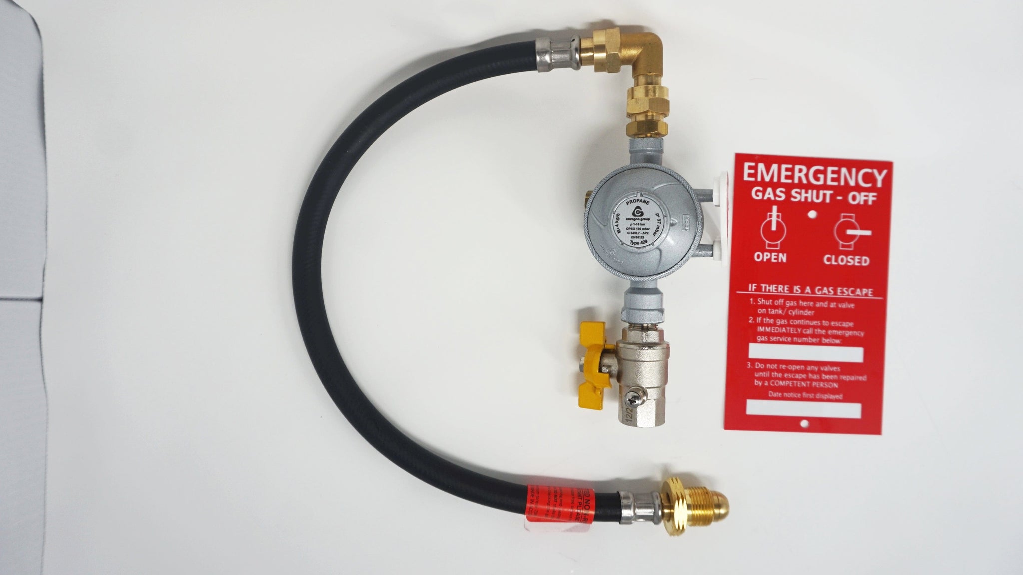 Single OPSO Propane Regulator Kit With POL Pigtail – tezlagasproducts