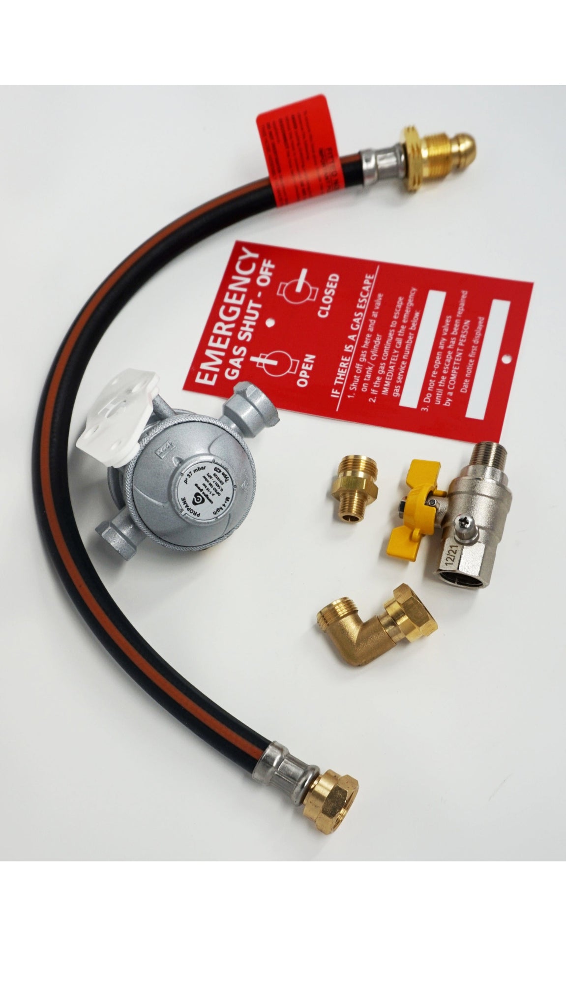 Single OPSO Propane Regulator Kit With POL Pigtail – tezlagasproducts