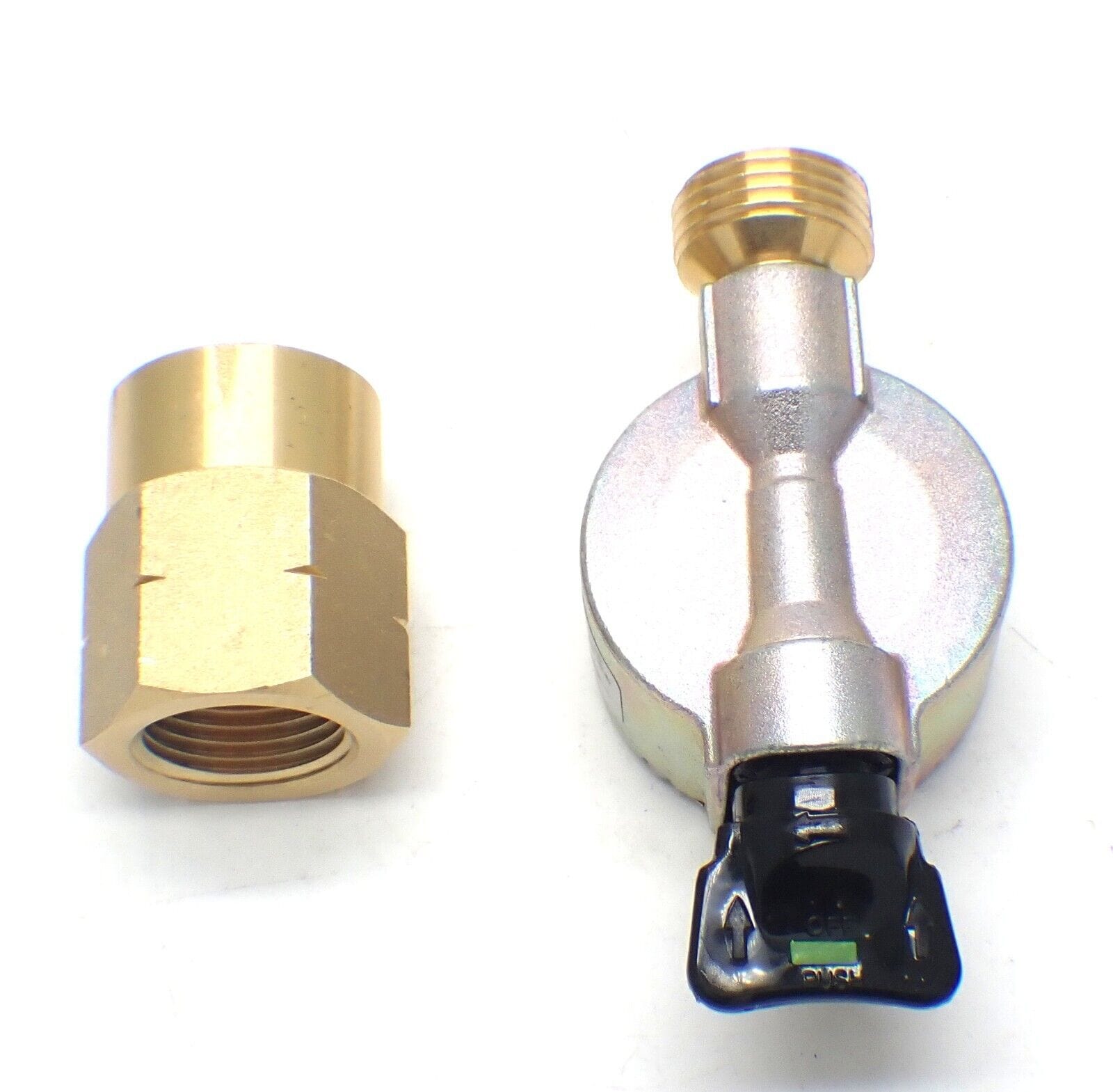 Conversion Adaptor Kit from 20mm Cylinder to standard propane Pol scre ...